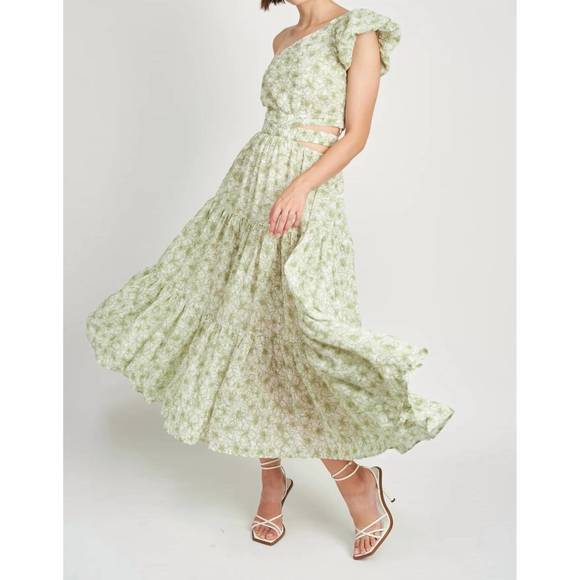 En Saison | Dresses | New En Saison Jemma Maxi Dress In Moss Green ...